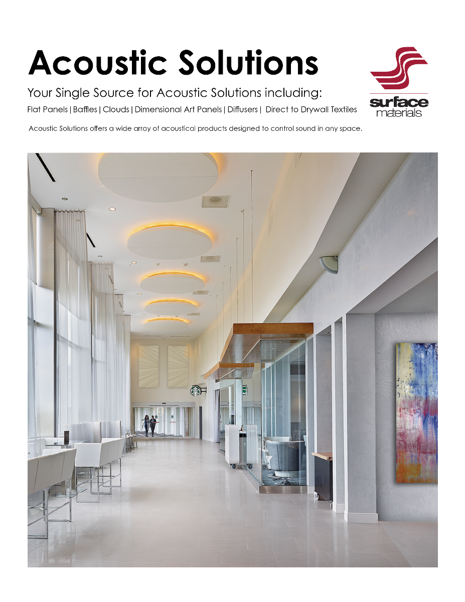 Acoustic Baffle Wallcovering | Acoustical Wood Panels | Acoustic Wall ...