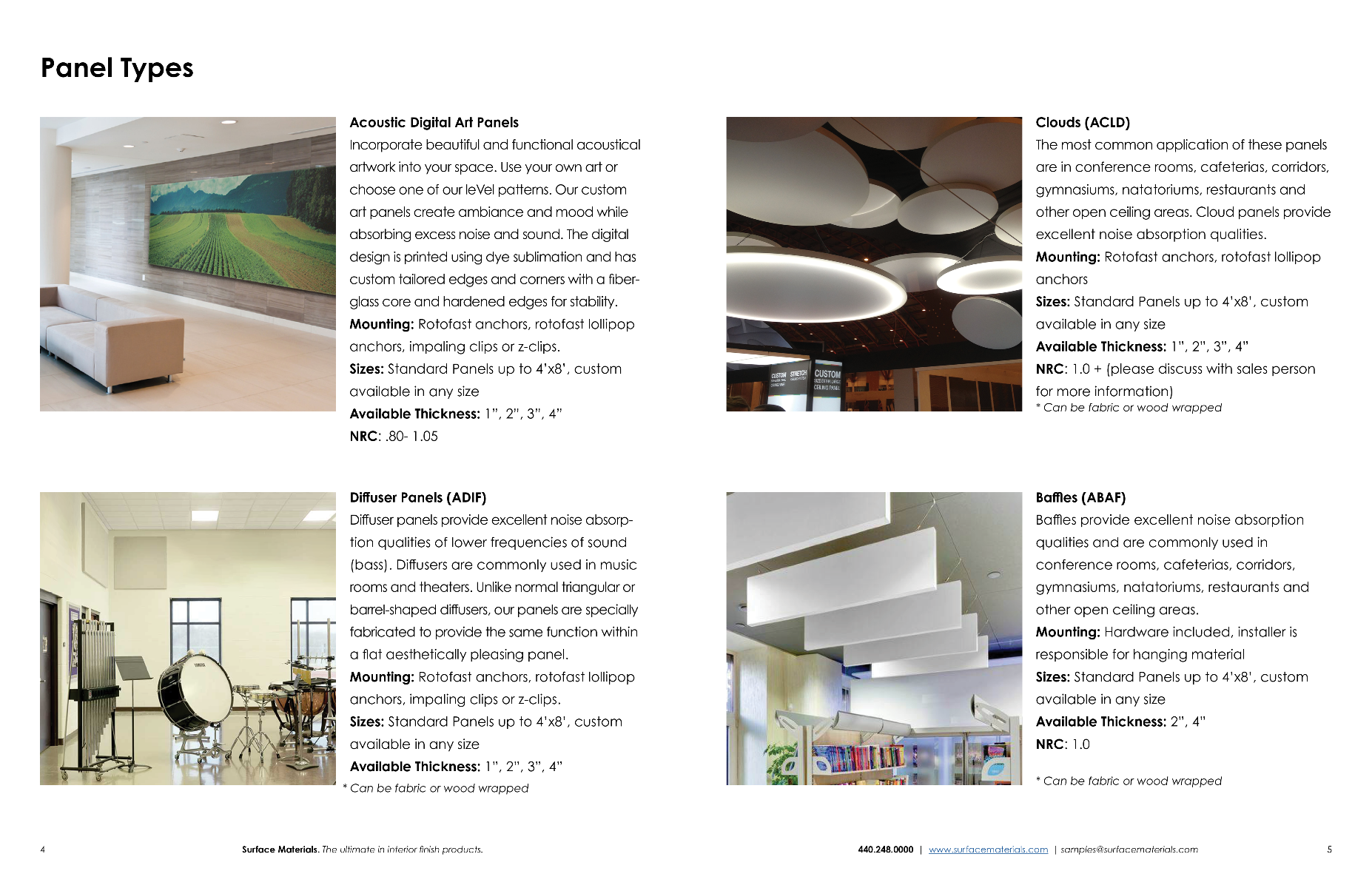 Acoustic Baffle Wallcovering | Acoustical Wood Panels | Acoustic Wall ...