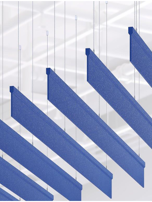 Acoustic Baffles: Conquer Noise in Style: Fabric & Printed Canvas